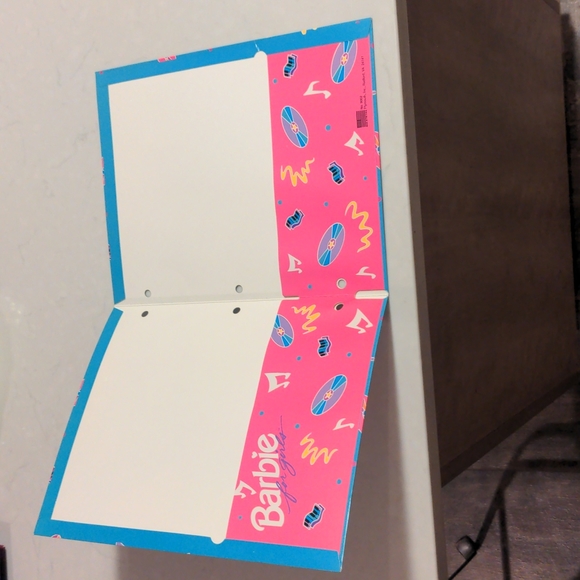 Barbie | Office | Vintage Vtg Barbie 3 Ring Folder Rock And Roll | Poshmark